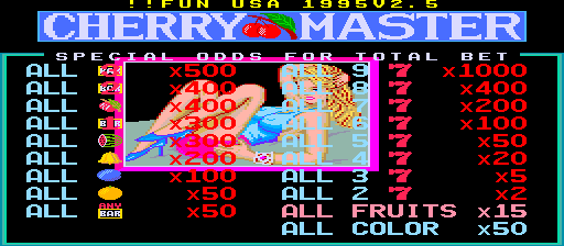 Cherry Master Fun Usa V25 Bootleg Hack Rom